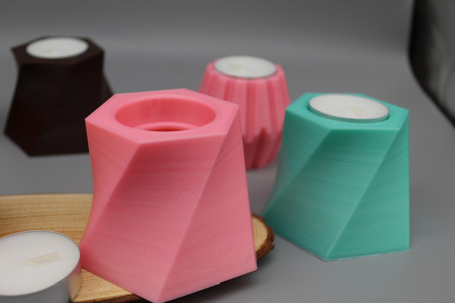 Candlesticks 3D Printing STL Files Digital Instant Download. Two ...