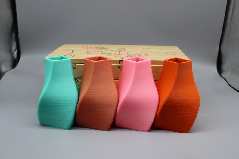 Vase. 3D Printed Vase for Dried Flowers. PLA Eco Material. 5 - Etsy
