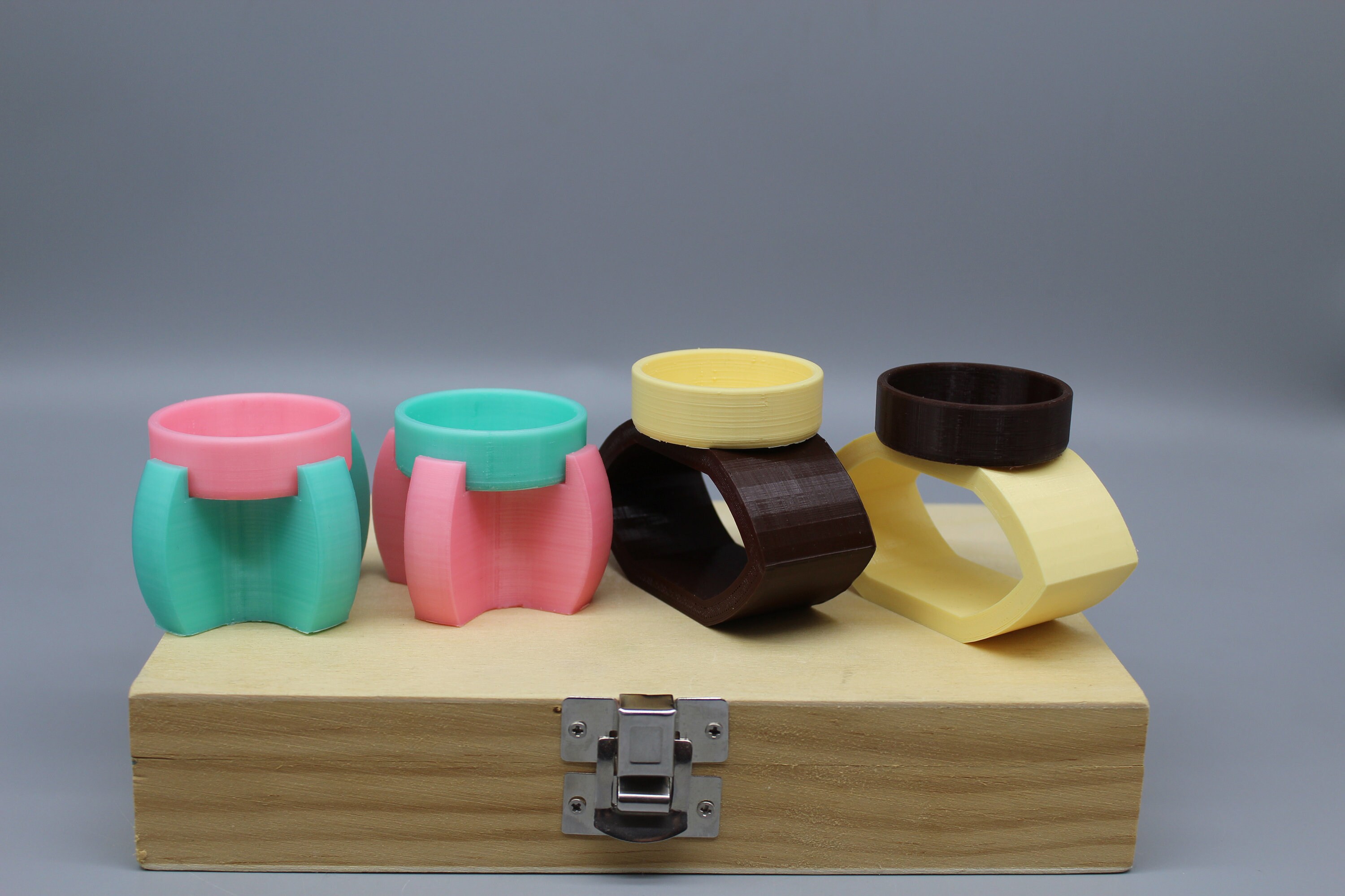 Set of Two Candlesticks. 3D Printed Candlesticks. PLA Eco Material ...