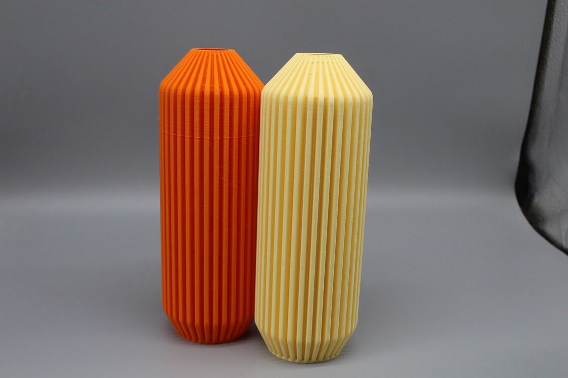 Vase. 3D Printed Vase for Dried Flowers. PLA Eco Material. 8.4 height. Home Decor.dried Flowers ...