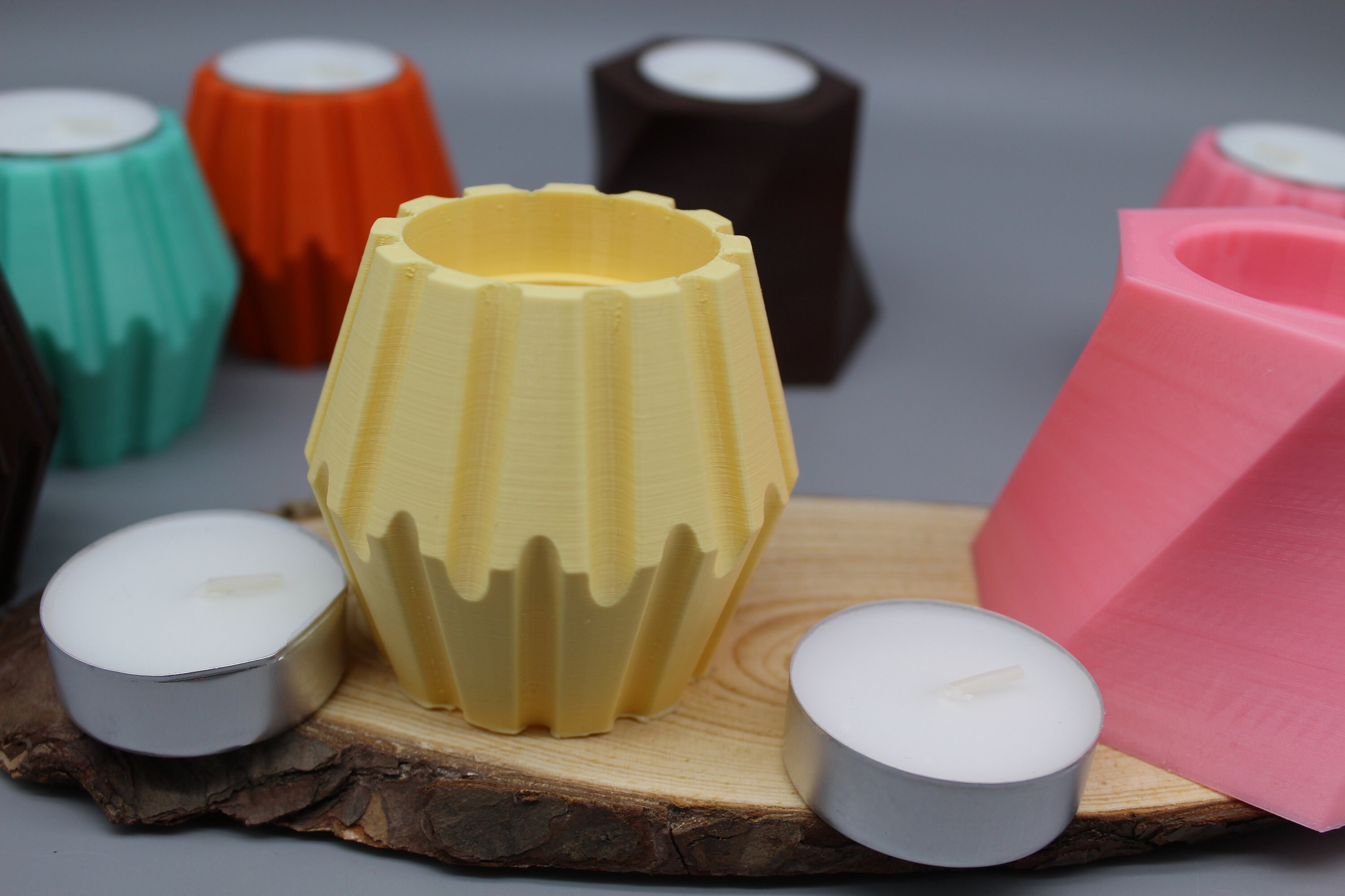 Candlesticks. Tea Candle Stands. 3D Printed Candle Holders. - Etsy