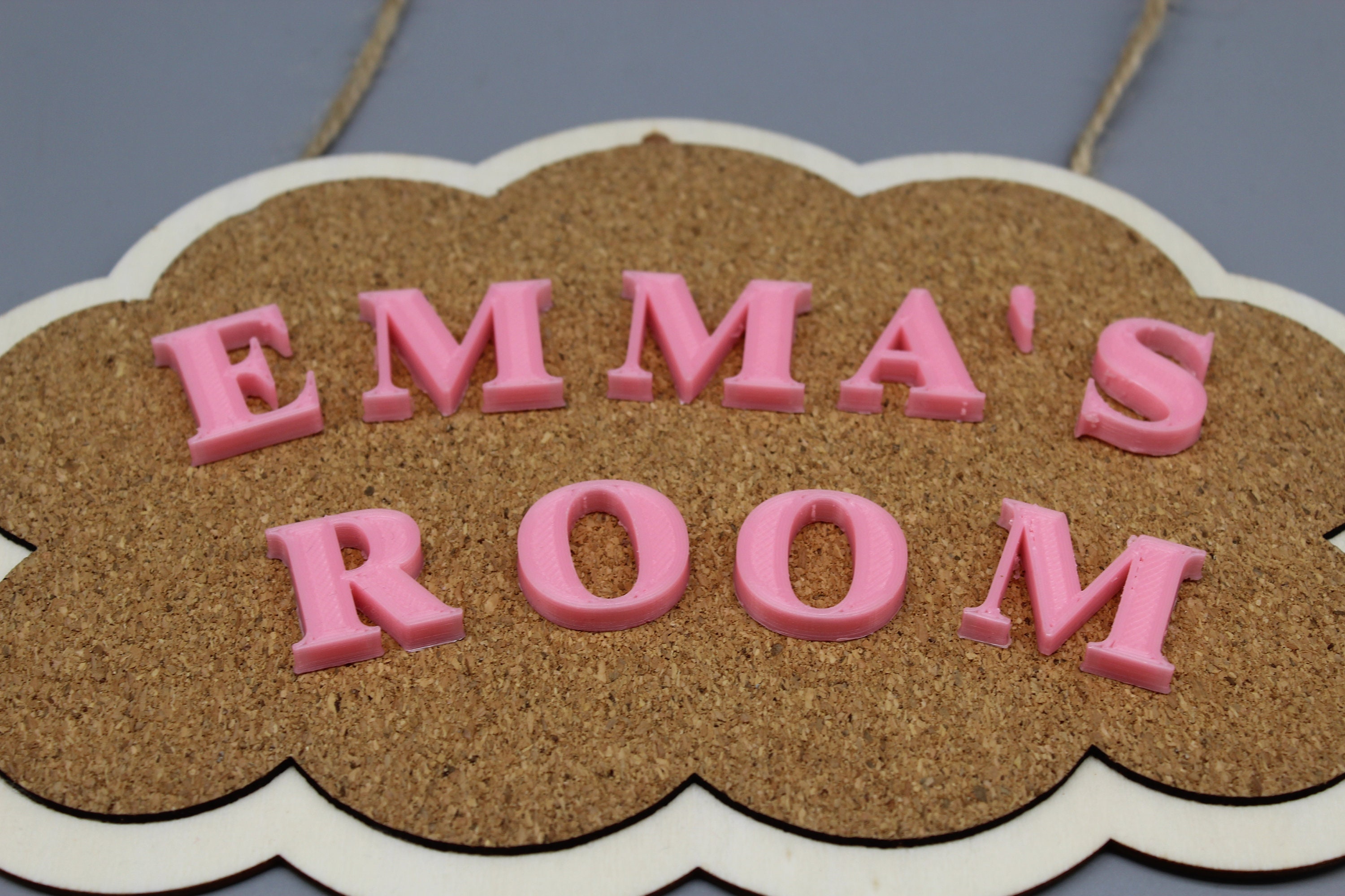 Personalized Sign for Children's Room. 3D Printed Letters. Children's ...