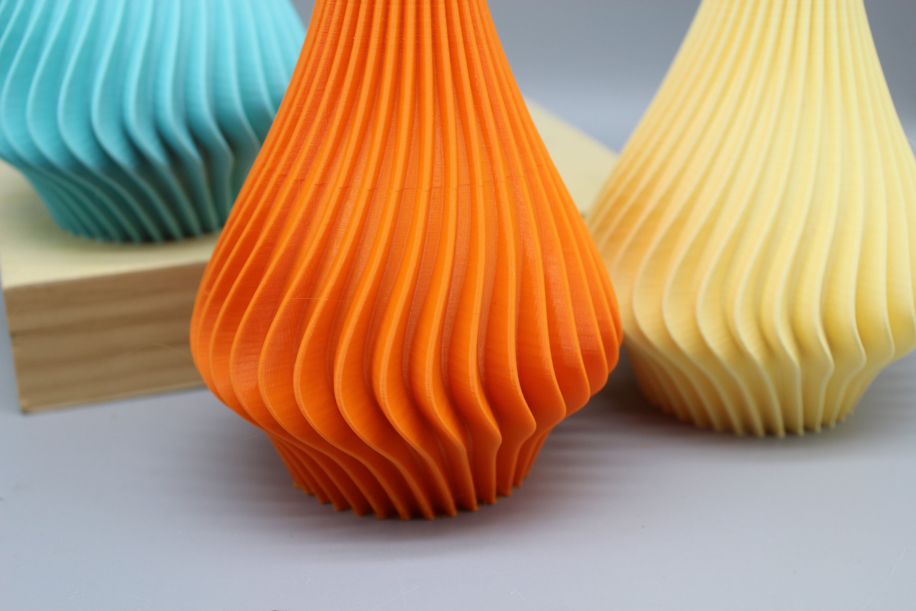 Vase. 3D Printed Vase for Dried Flowers. PLA Eco Material. 6 height. Home Decor.dried Flowers ...