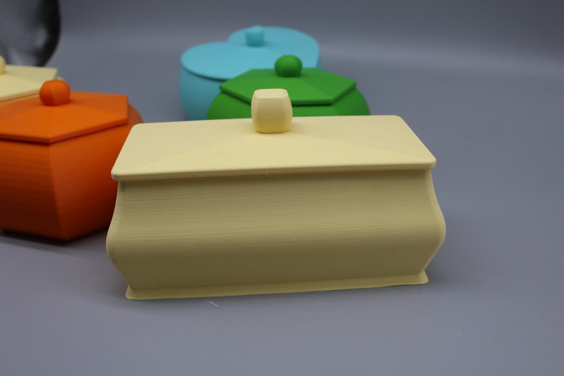 3D Printed Boxes. PLA Eco Material. Jewelry Boxes. Boxes. - Etsy