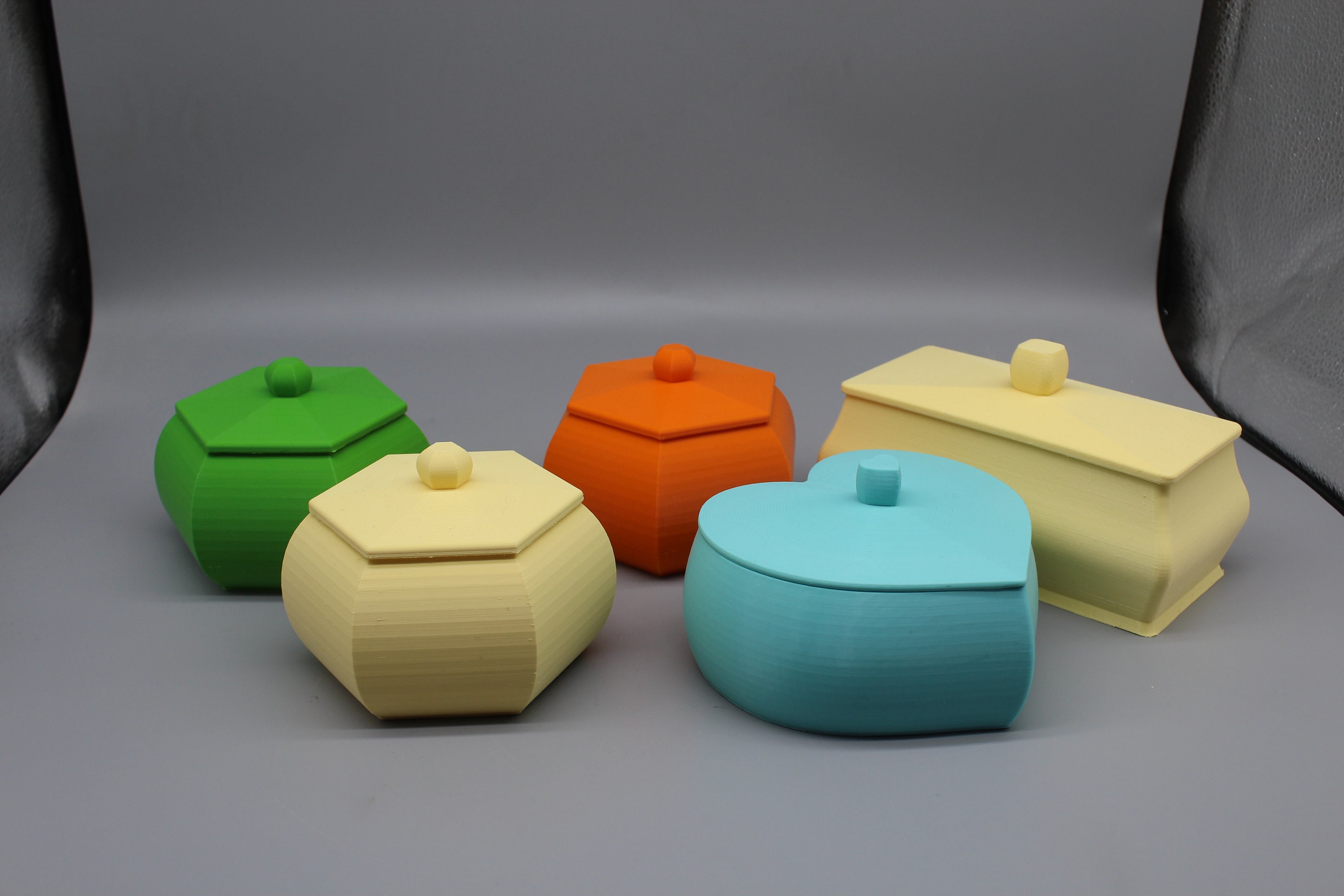 3D Printed Boxes. PLA Eco Material. Jewelry Boxes. Boxes. - Etsy