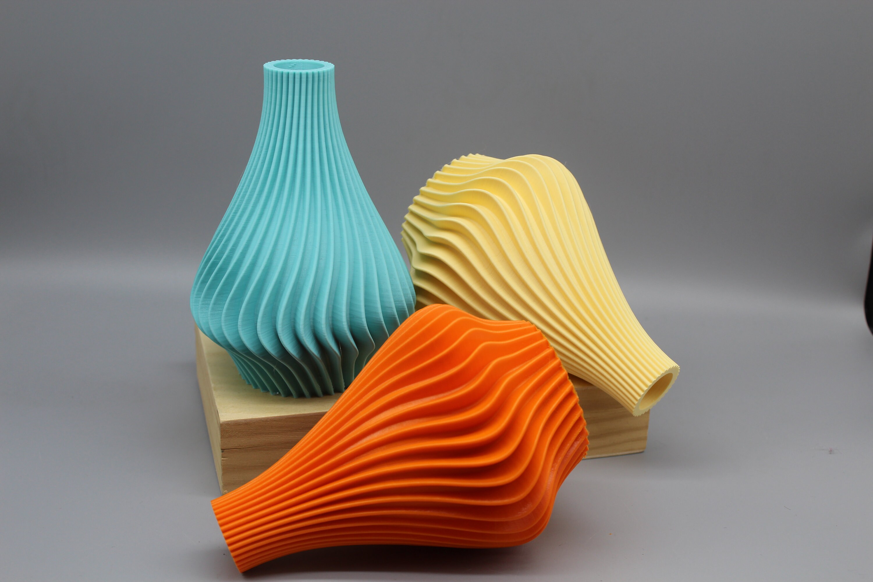 Vase. 3D Printed Vase for Dried Flowers. PLA Eco Material. 6 height. Home Decor.dried Flowers ...