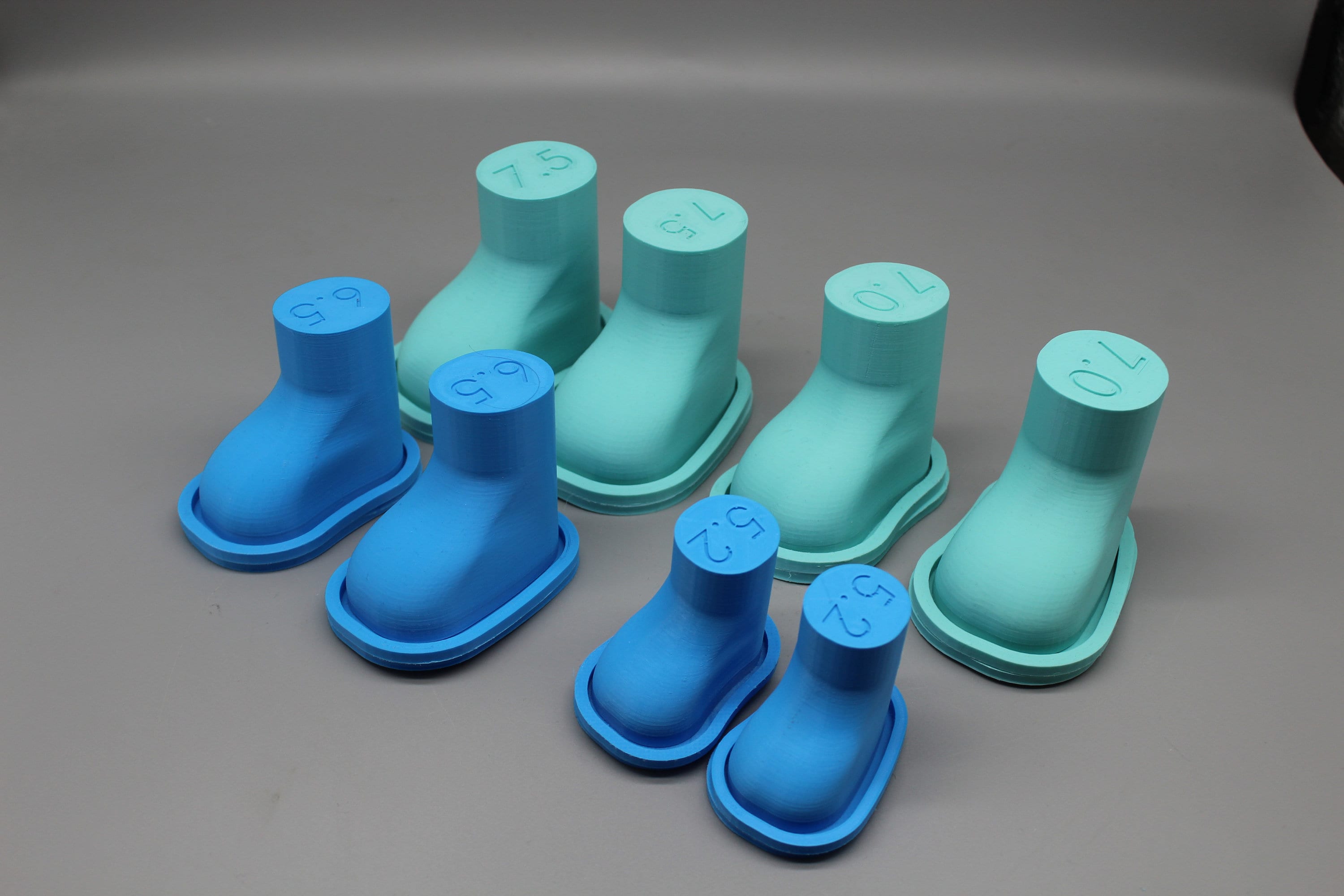SET of 3D Printed Shoe Molds for Dolls Shoe Molds. Set of 4 - Etsy