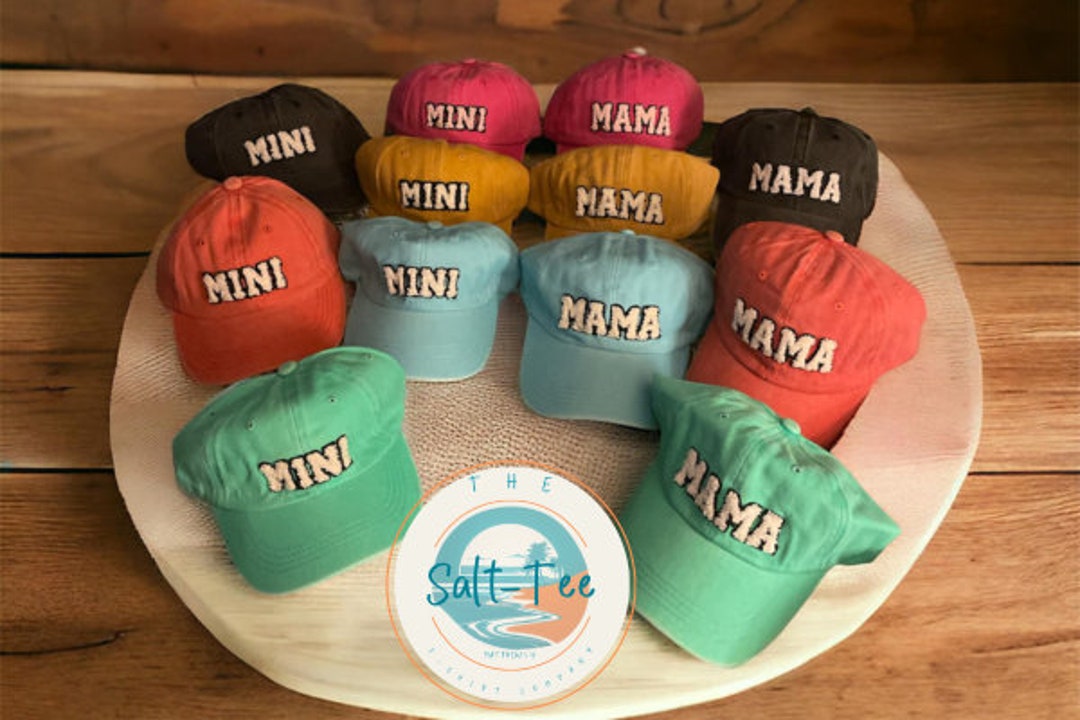 MAMA Hat/mini Hat/matching Hats/baseball Caps/mother's Day/ Mother's ...