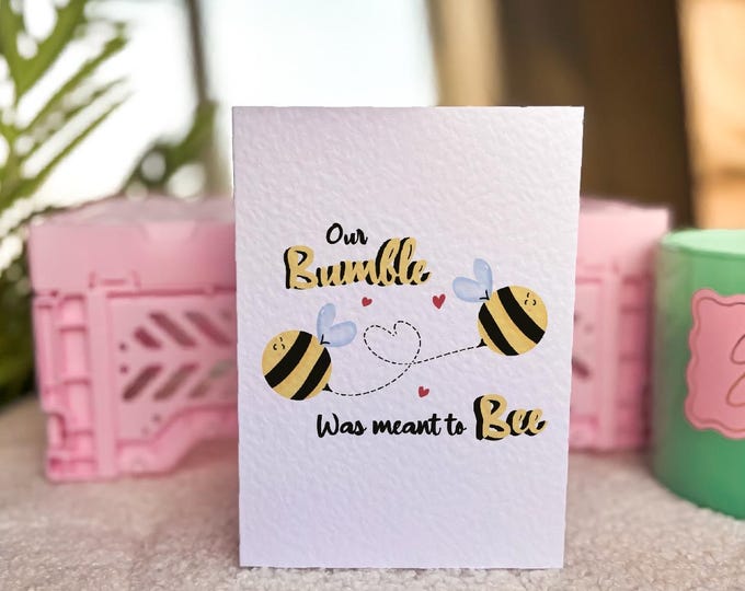 Buy Valentines Day Card "bee My Valentine" Cute Bumblebee Gift for ...