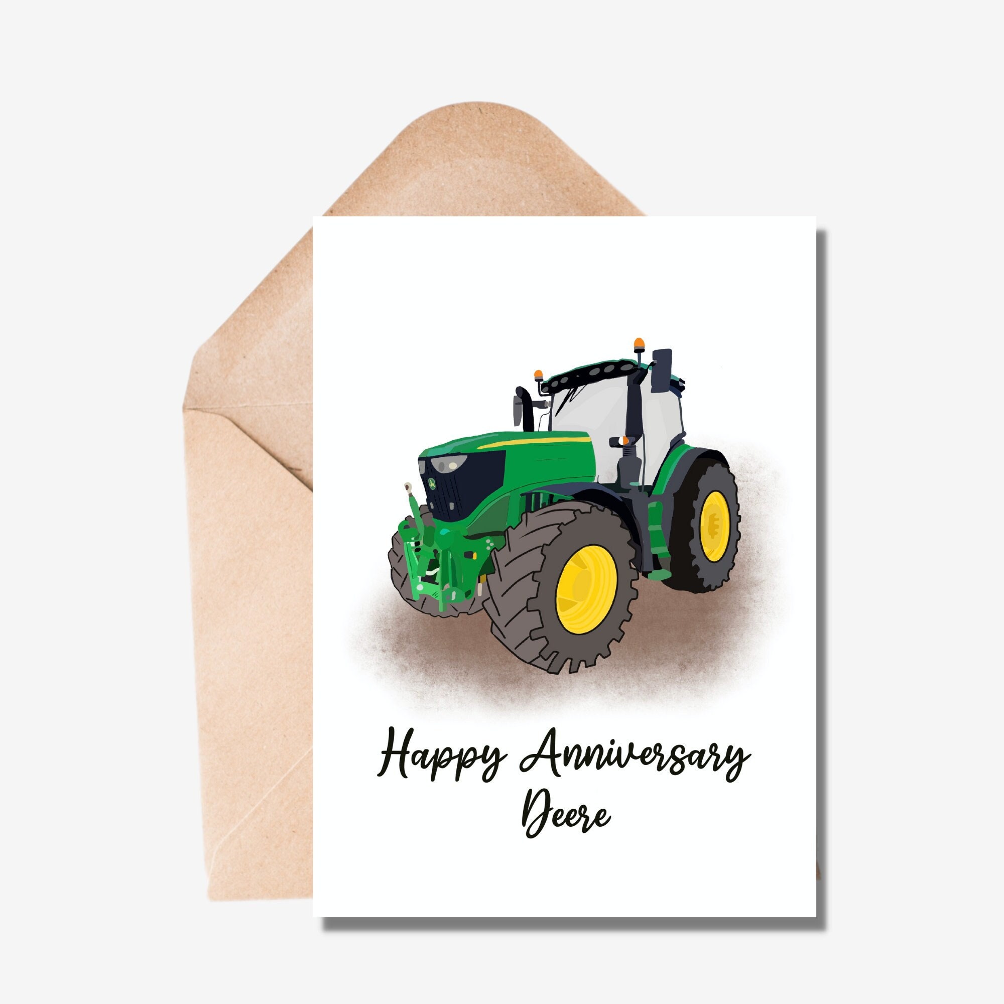 Anniversary Tractor Card | John Deere | Happy Anniversary | Couples ...