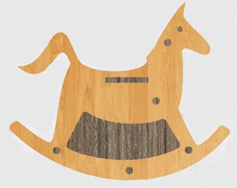 Rocking Horse Cricut - Etsy
