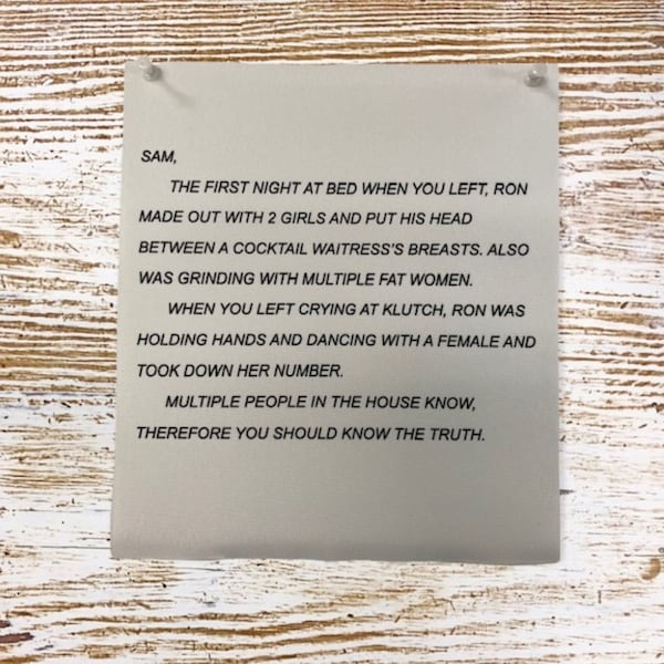 Sam Note Jersey Shore - Etsy