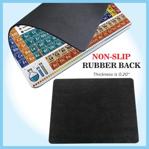 Periodic Table of Elements Mouse Pad: Enhance Your Workspace With ...