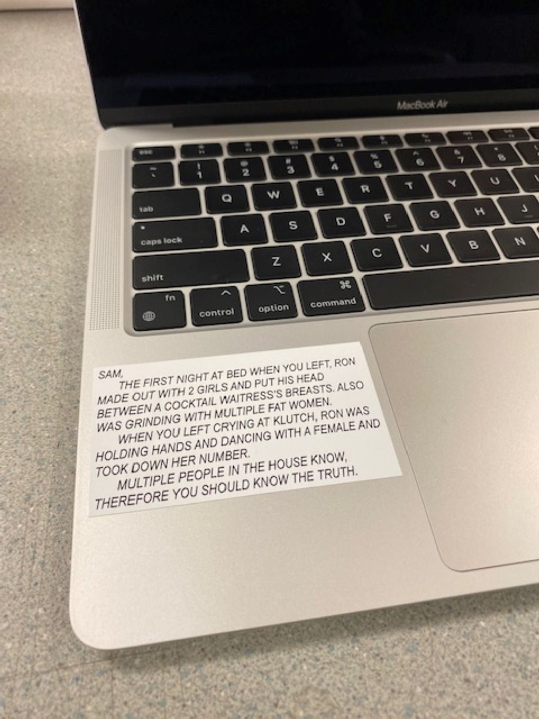 Jersey Shore the Note 3 Piece Sticker Set, Snooki Letter to Sammi ...