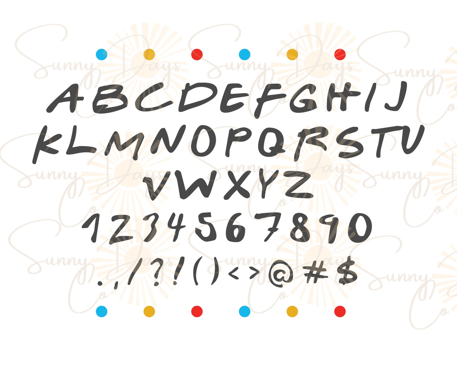 Friends Font | Friends SVG | Friends PNG EPS | Friends Font Svg Files ...