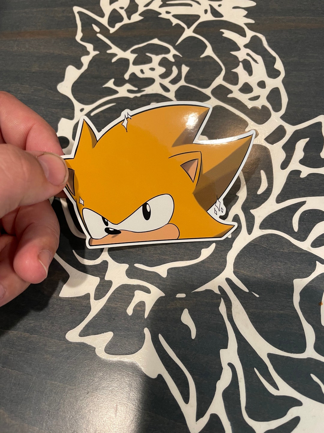 Super Sonic Sticker - Etsy