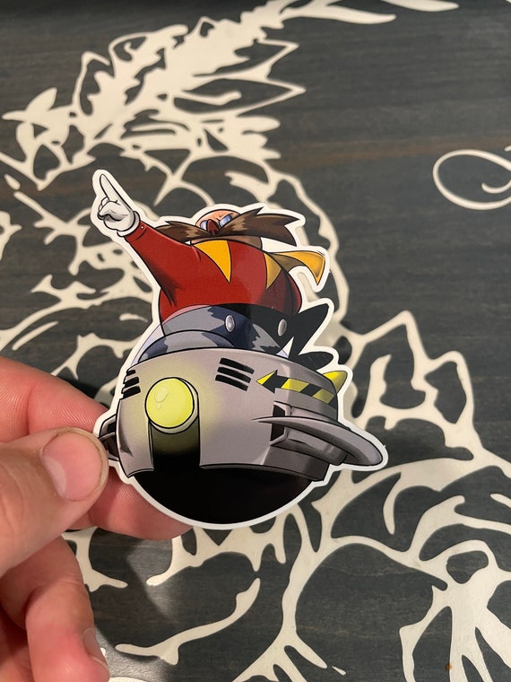 Classic Eggman Sticker - Etsy