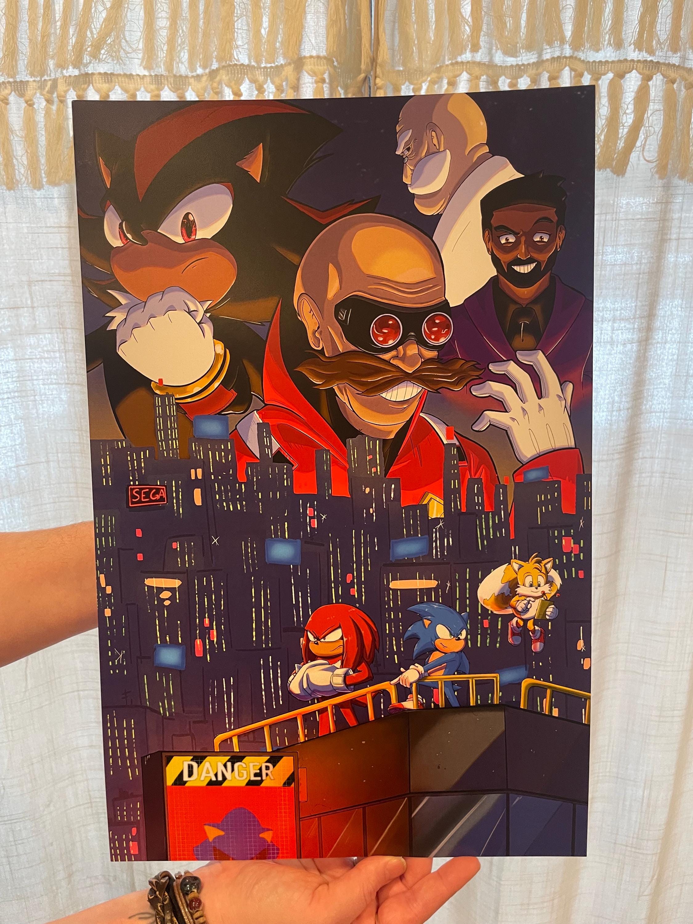 Sonic Movie 11x17 Art Print - Etsy
