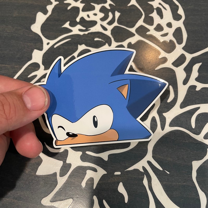 Sonic Stickers - Etsy