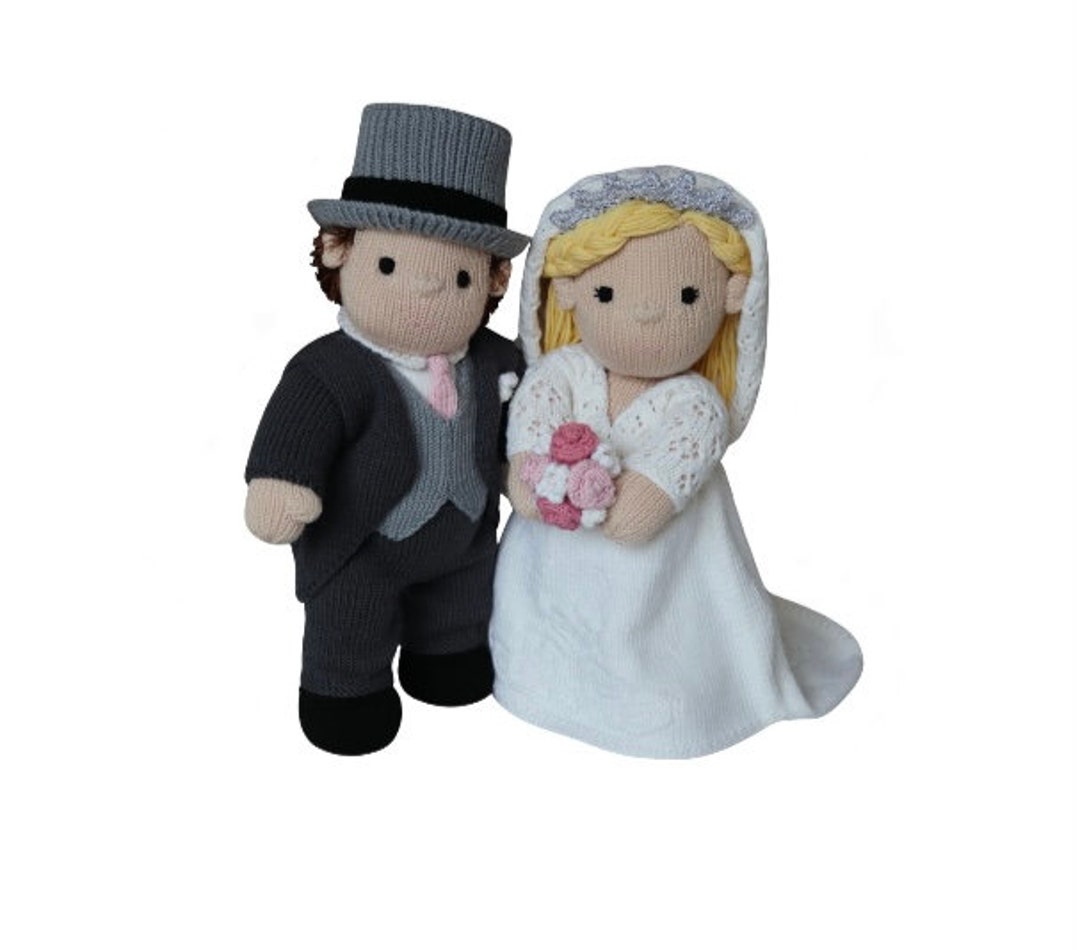 Bride and Groom Dolls - Etsy