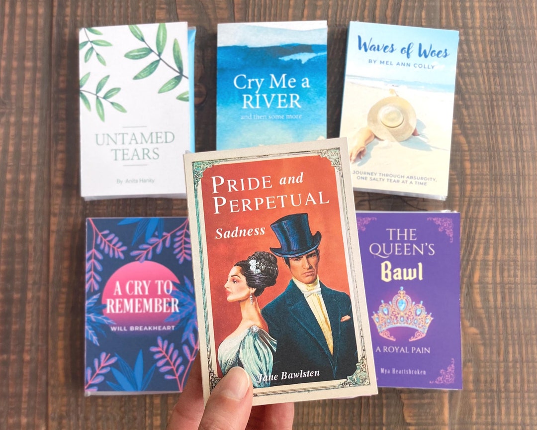 Tissue Pack "books" Romance Collection ~ Set of 6 Wallet Tissue Packs ...