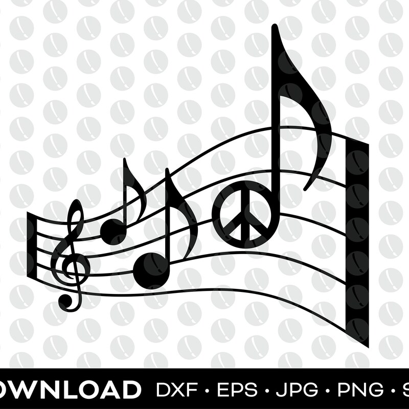 Musical Staff Svg - Etsy