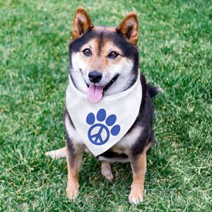 Paw Prints Peace Sign Svg, Jpg, Dxf, Png, Eps Download - Etsy