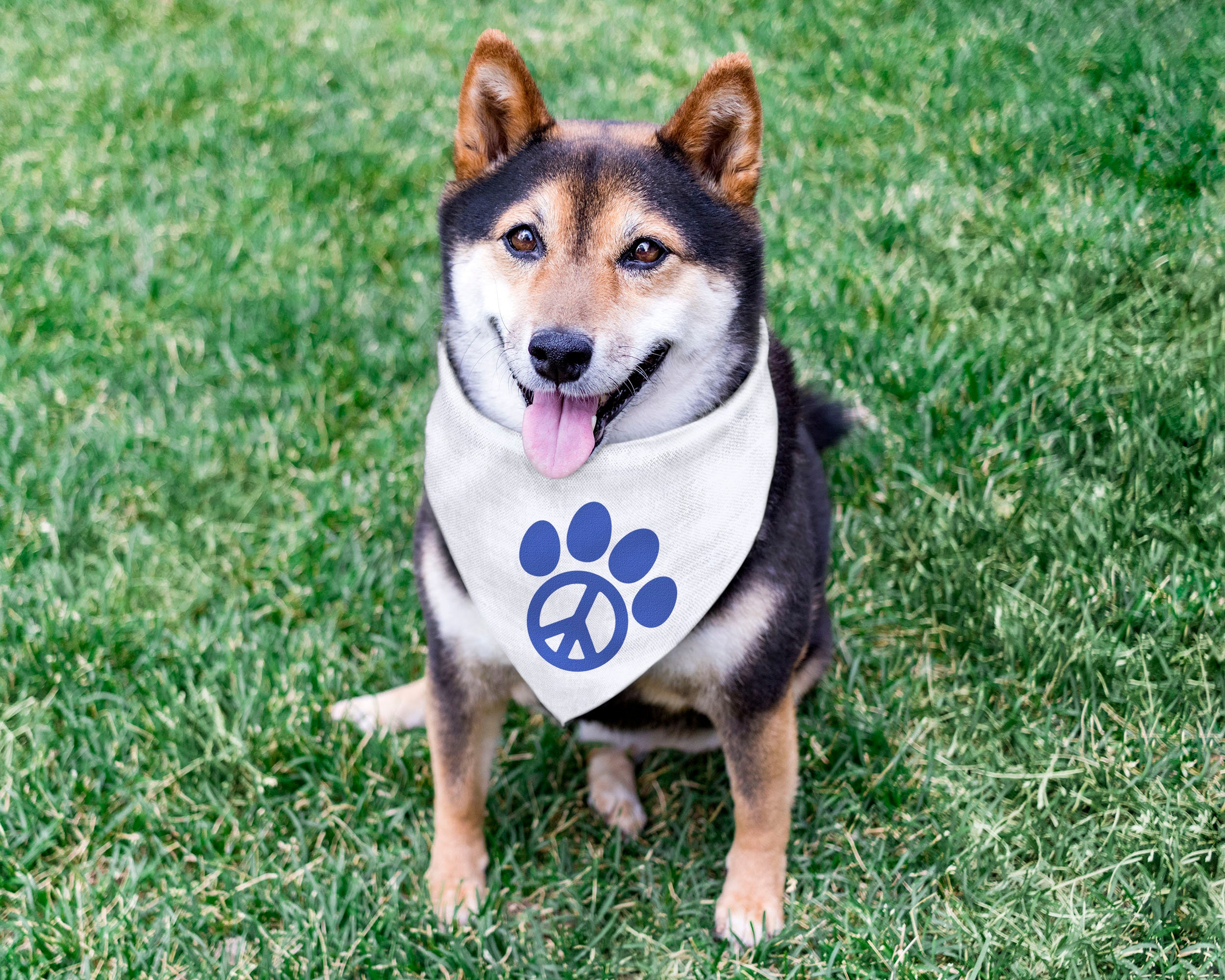 Paw Prints Peace Sign Svg, Jpg, Dxf, Png, Eps Download - Etsy