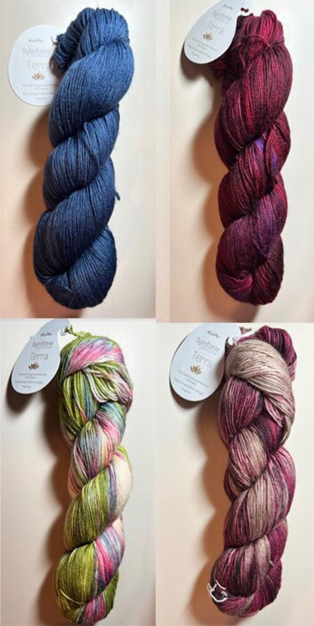 Symfonie Terra Sock Yarn Hand Dyed Merino Wool Superwash - Etsy