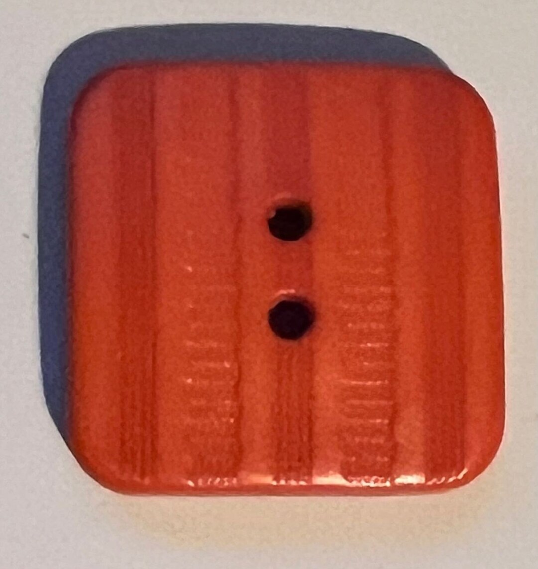 Buttons- Rust/orange Square Shape - Etsy