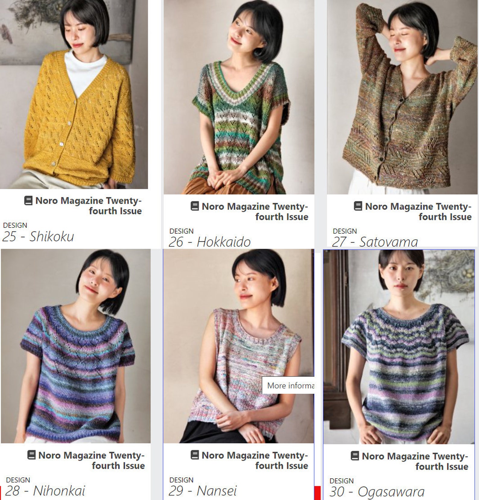 Noro Knit and Crochet Magazine Issue 24 - Etsy