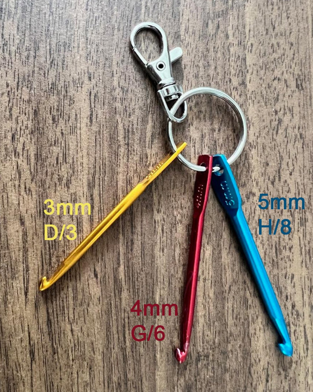 Fixit Mini Crochet/repair Hooks Set of 3 - Etsy