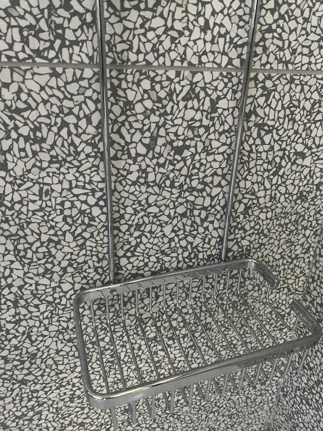 Stainless Steel Hanging Caddy Wire Rack Shower Bath Basket Soap ...