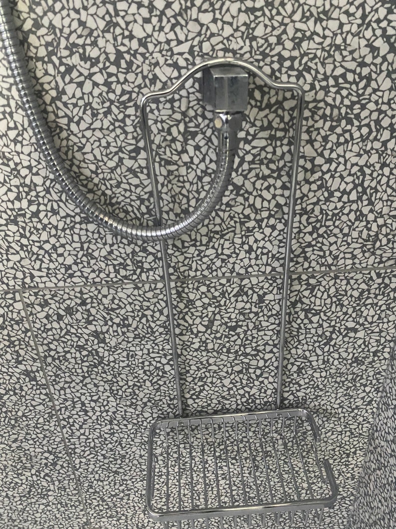 Stainless Steel Hanging Caddy Wire Rack Shower Bath Basket Soap ...