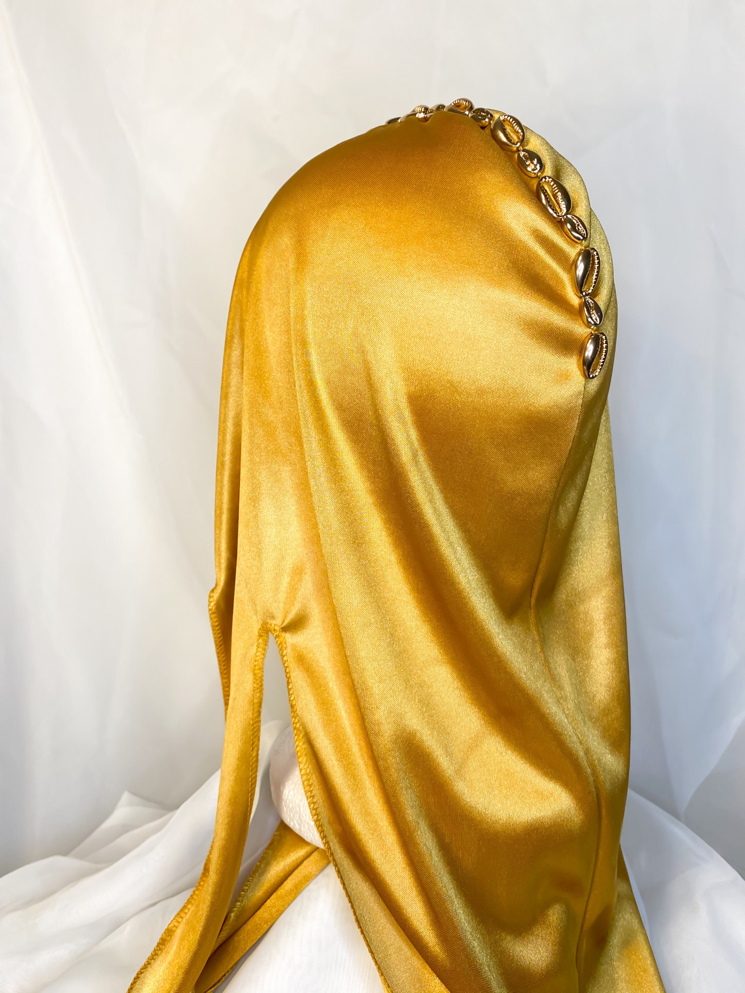 Golden Oshun Durag Headpiece - Etsy