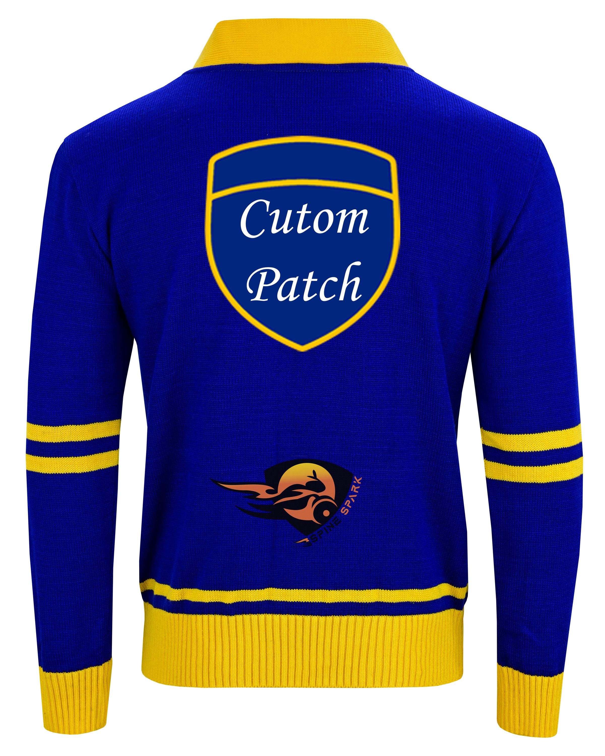 Handmade Unisex Knitted Cardigan Sweater for Graduation High School ...