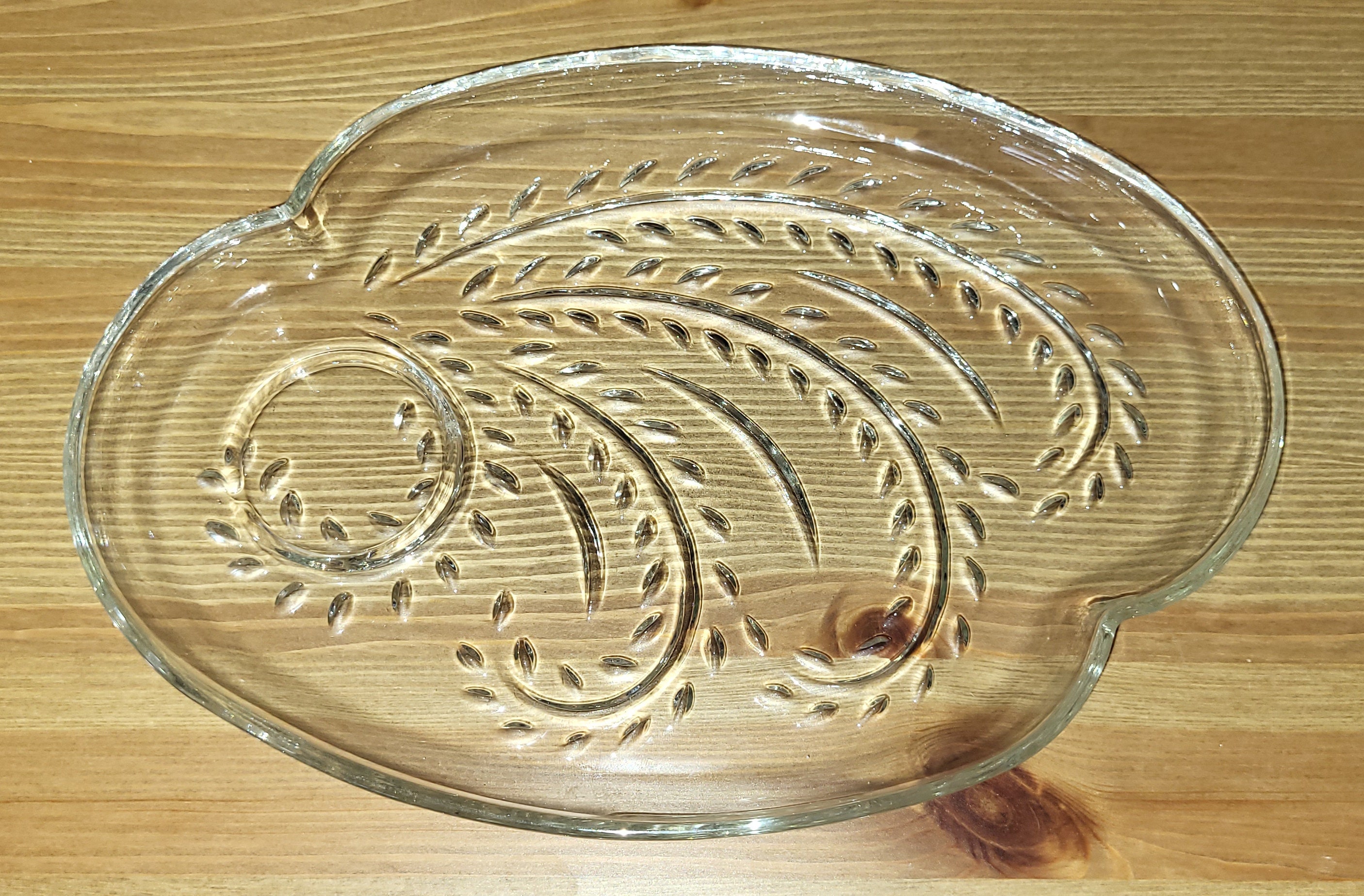 Homestead Snack Set From Federal Glass Co. Service for 4 in - Etsy