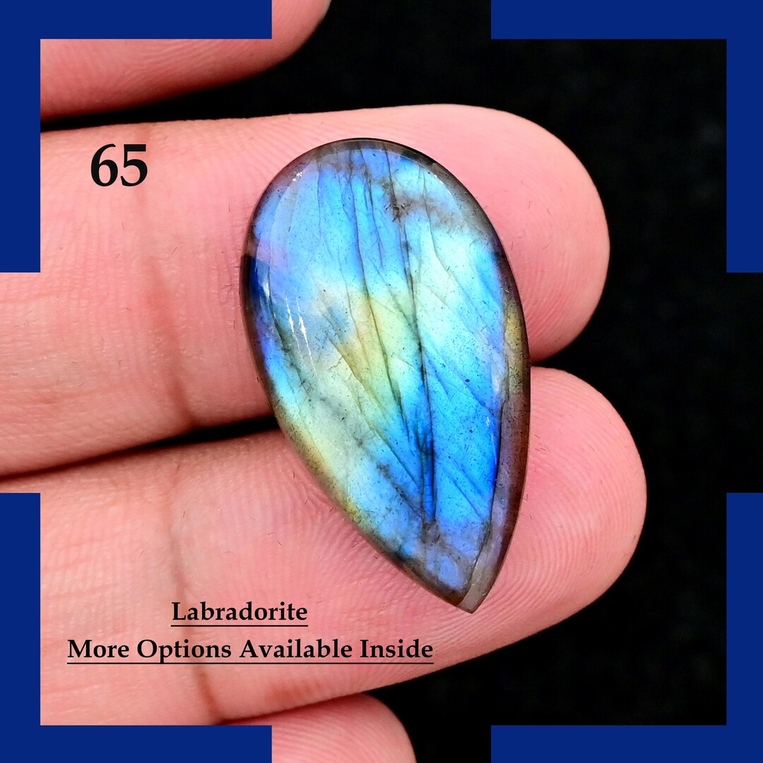 Natural Blue Flash Labradorite Cabochon Hand Polish Labradorite Mix ...