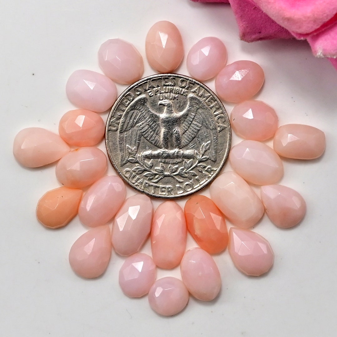 Pink Opal Freeform Rose Cut Pink Opal Rosecuts Pink Opal - Etsy