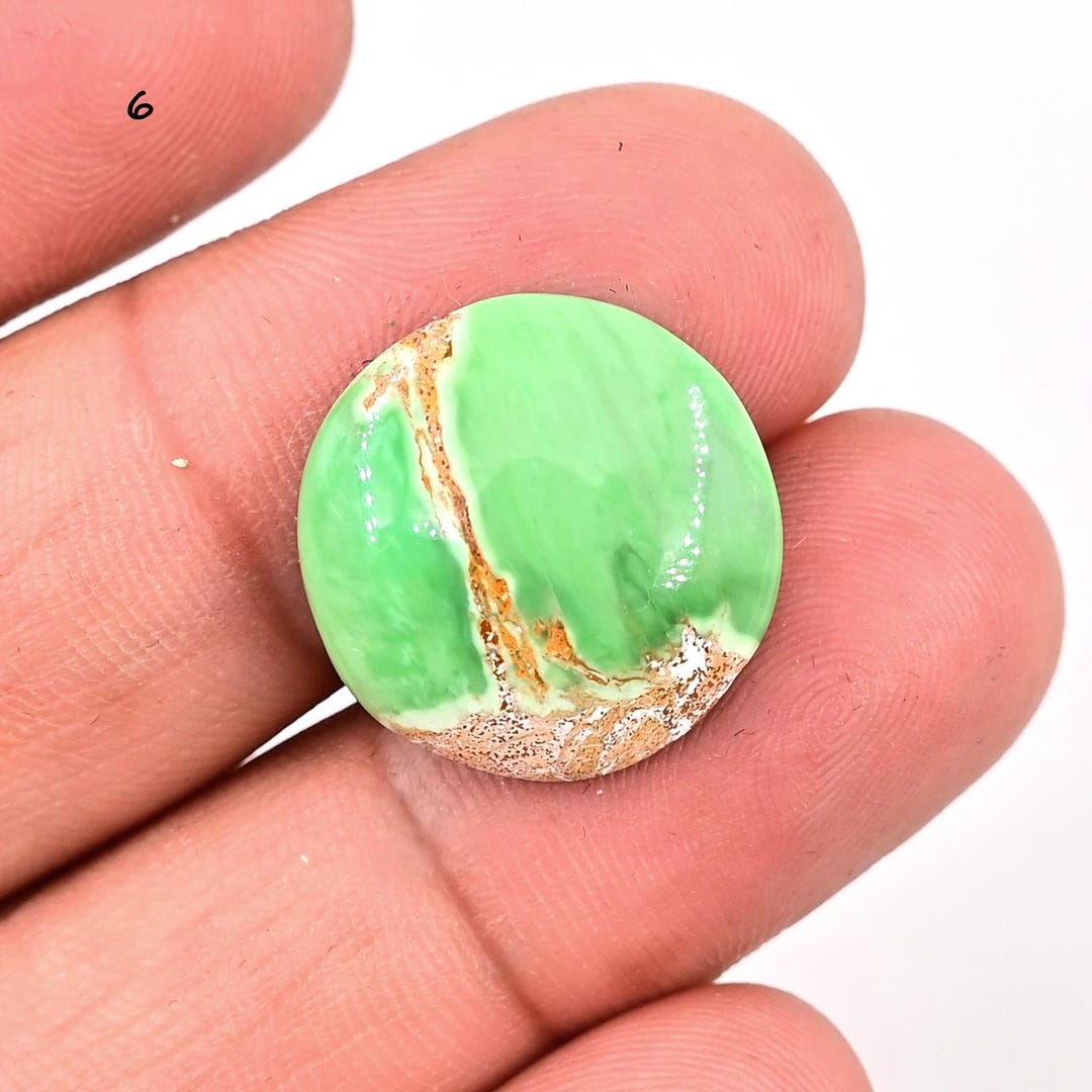 Natural Variscite Loose Gemstone Cabochon for Making Beautiful Jewelry ...