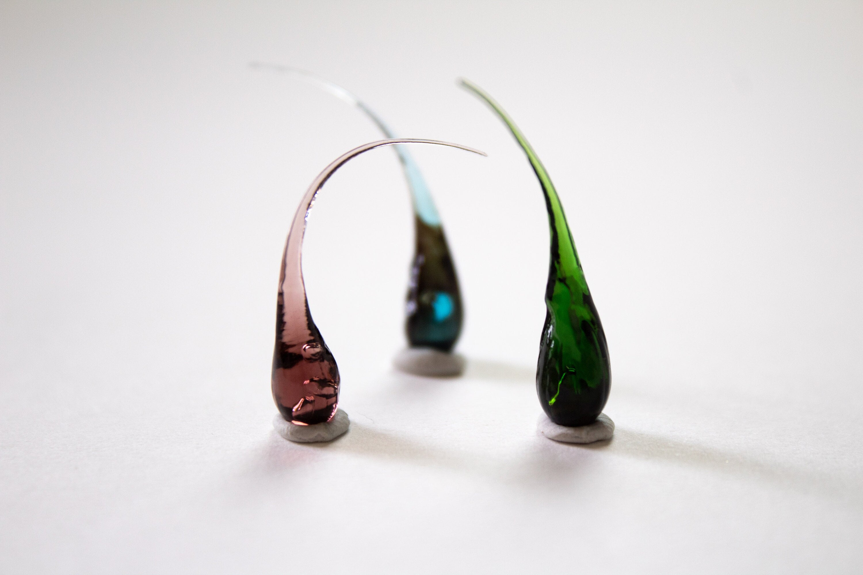 Exploding Glass Teardrops