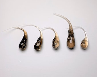 3x Prince Rupert's Drops, Exploding Glass Drops, Science Demonstration ...