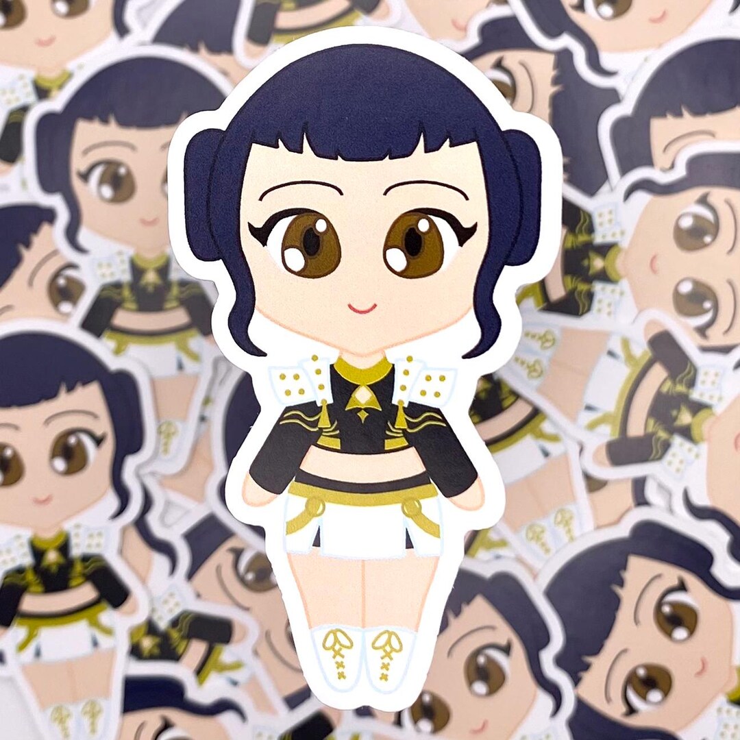 Chibi Zoey Sticker K-pop - Etsy