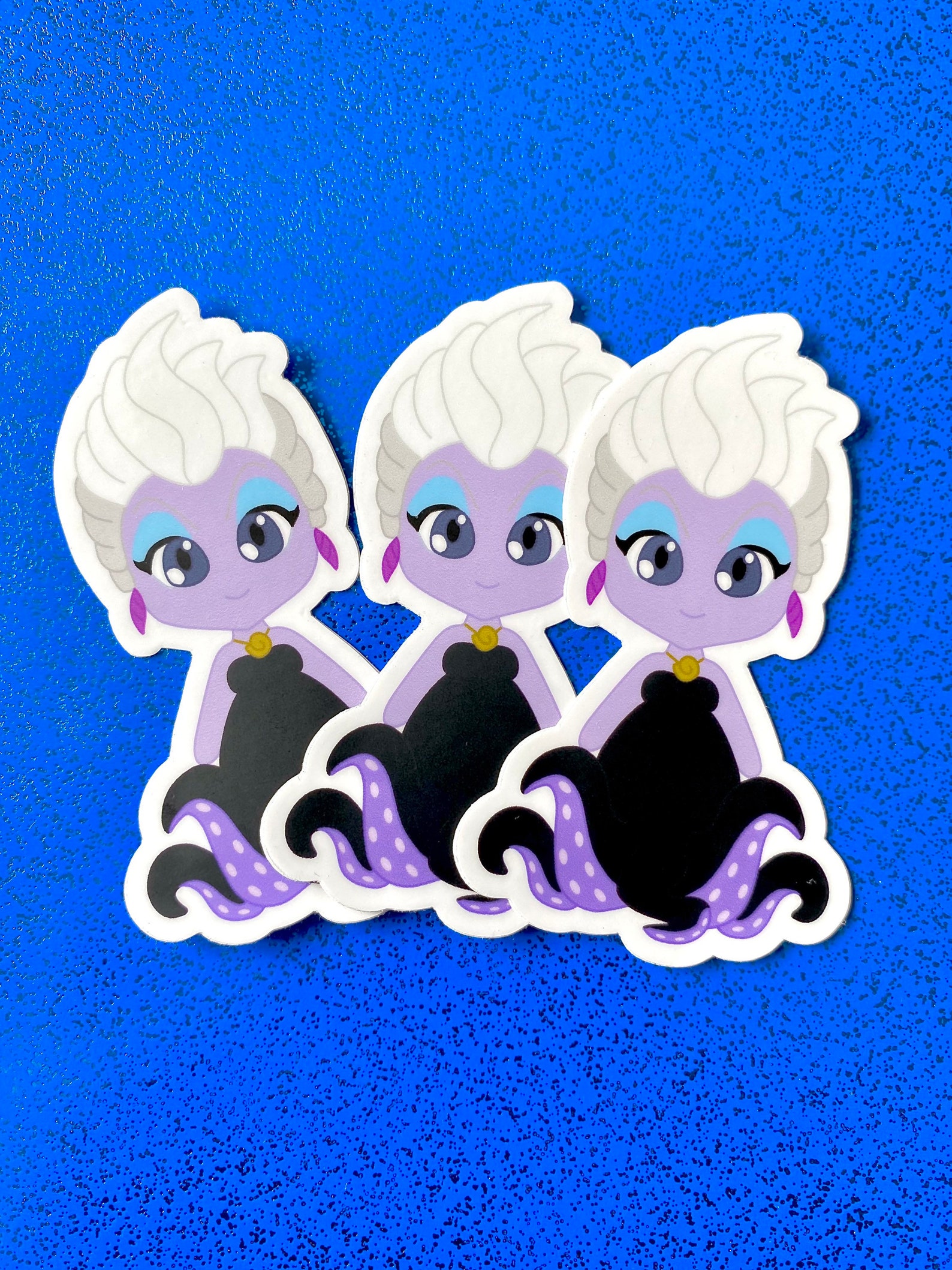 Cute Chibi Ursula Vinyl Sticker - Etsy