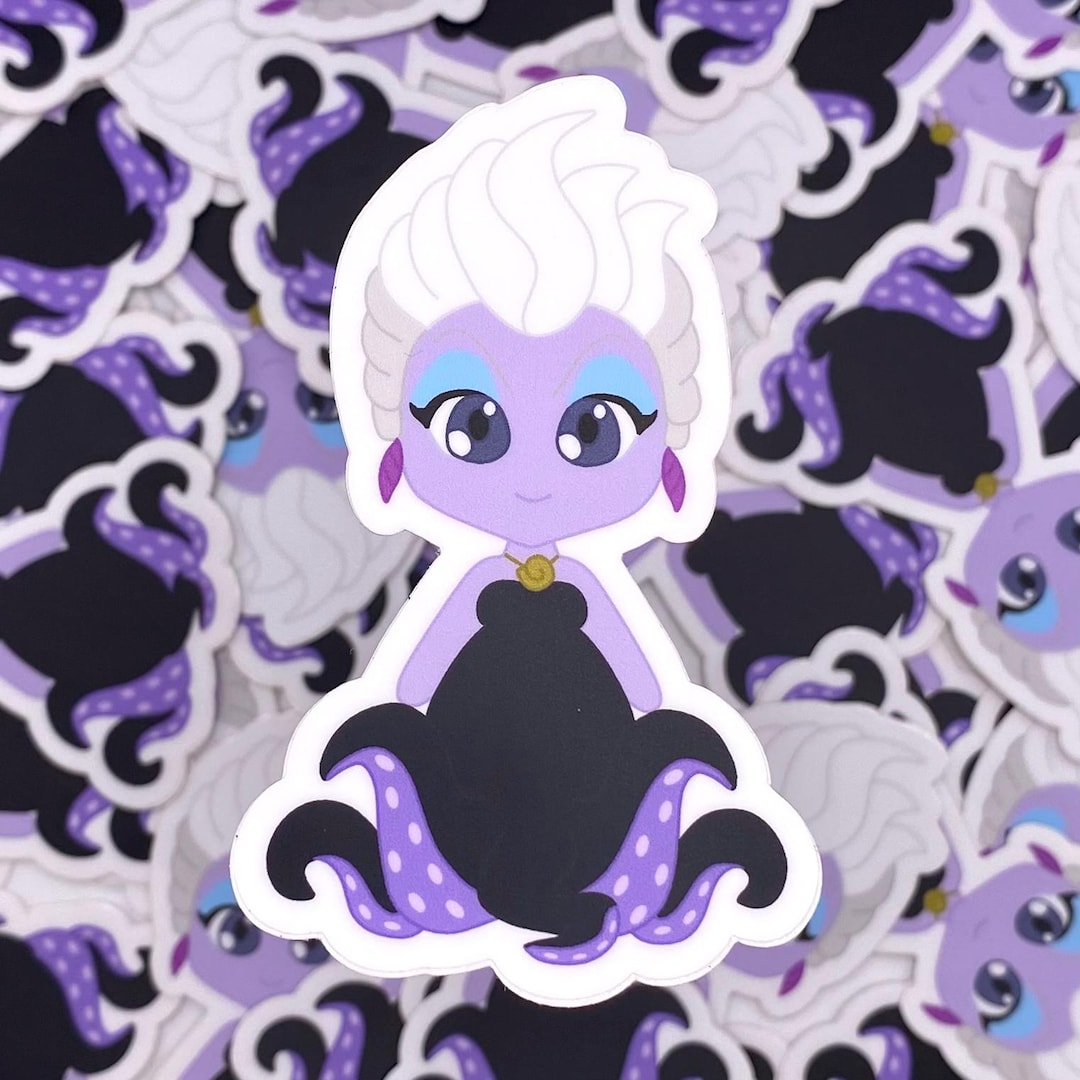 Chibi Ursula Vinyl Sticker - Etsy