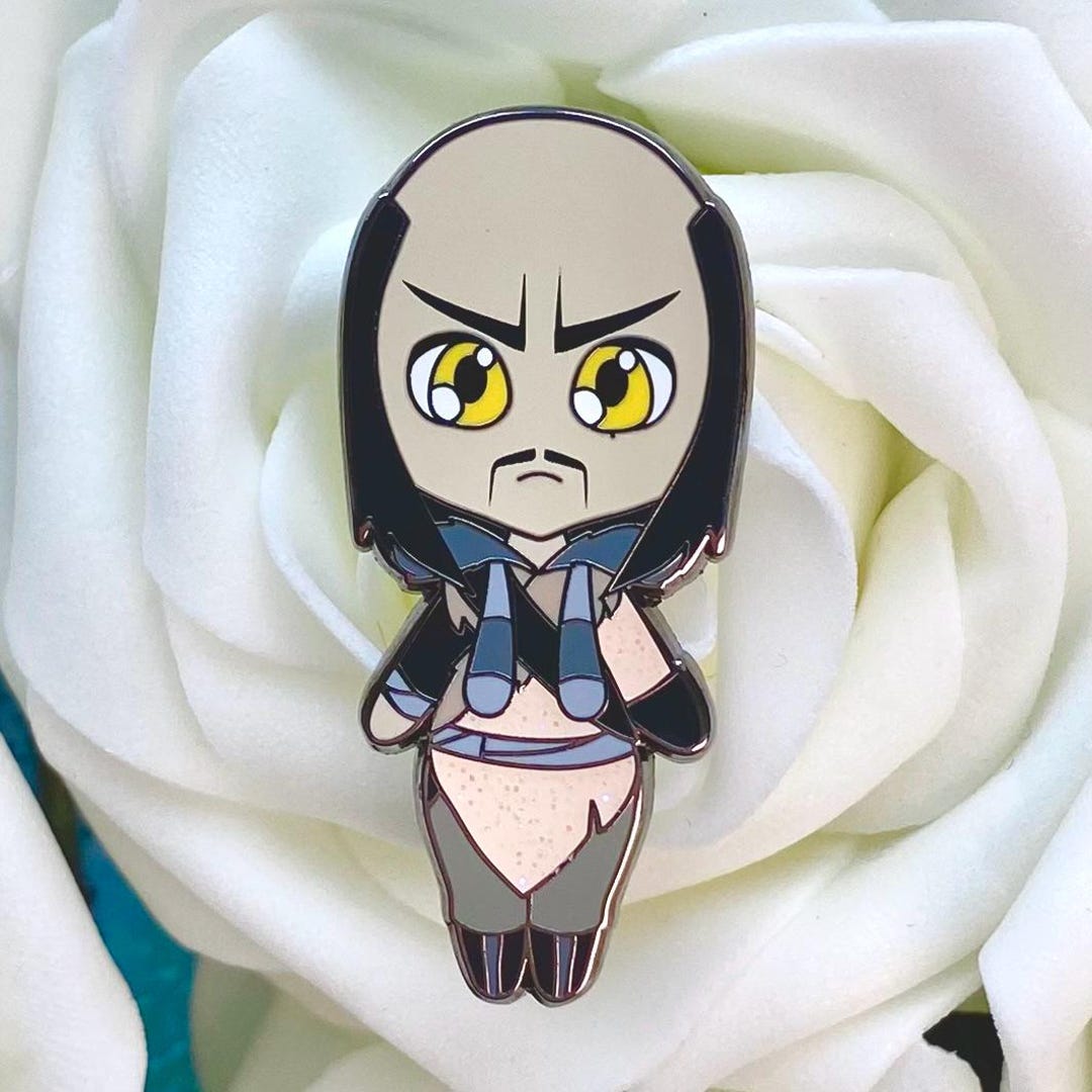 Chibi Shan Yu Fantasy Enamel Pin - Etsy