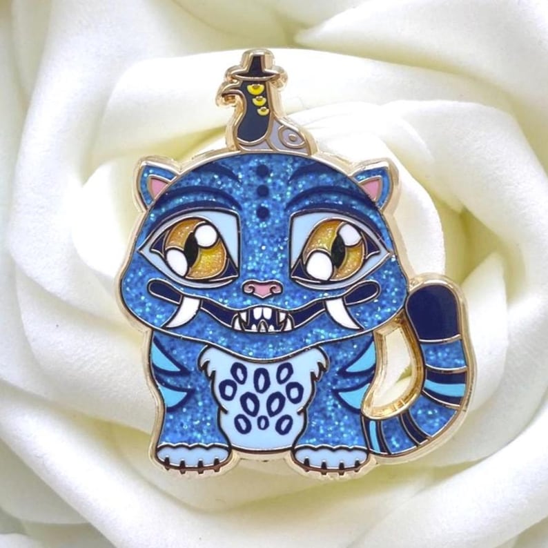 Chibi Derpy Tiger Enamel Pin K-pop - Etsy UK