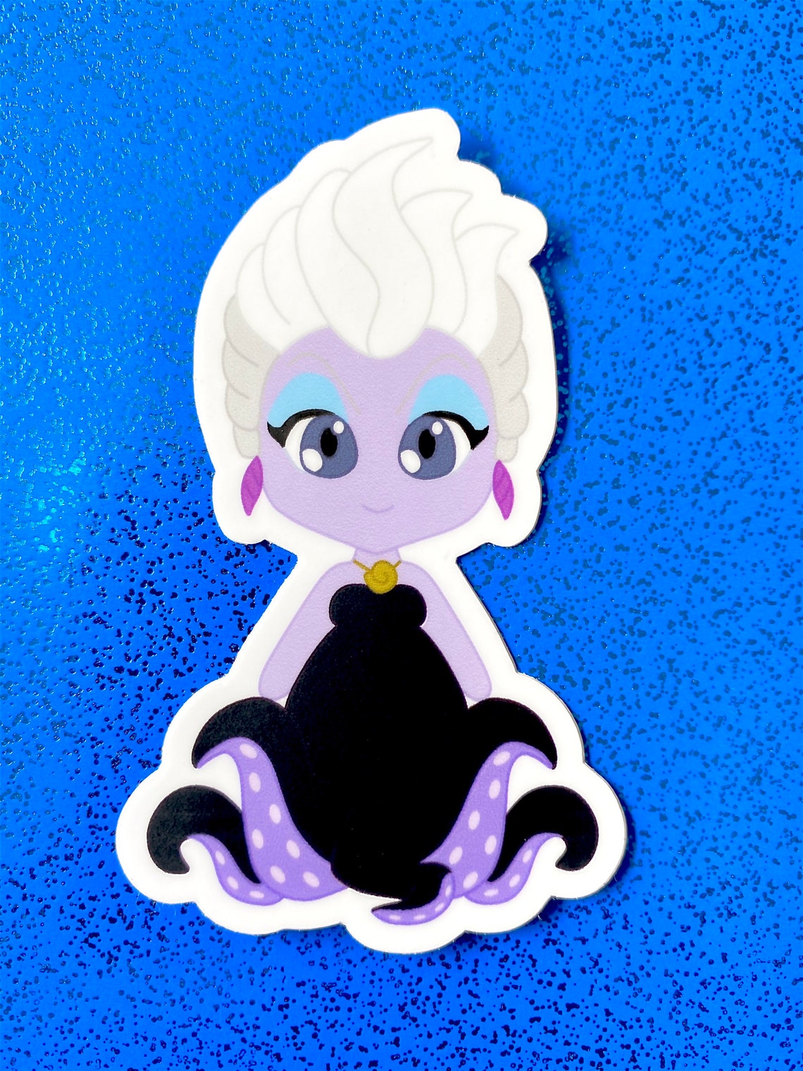Cute Chibi Ursula Vinyl Sticker - Etsy