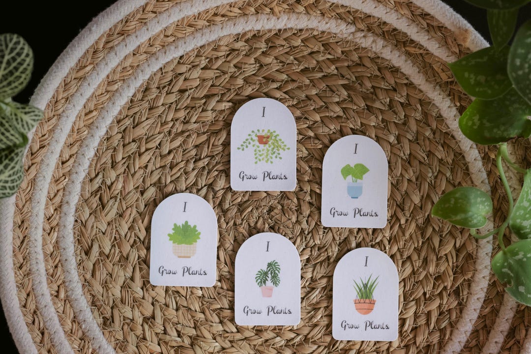 Grow Plants Stickers|botany Stickers|gardener Stickers|green Thumb ...