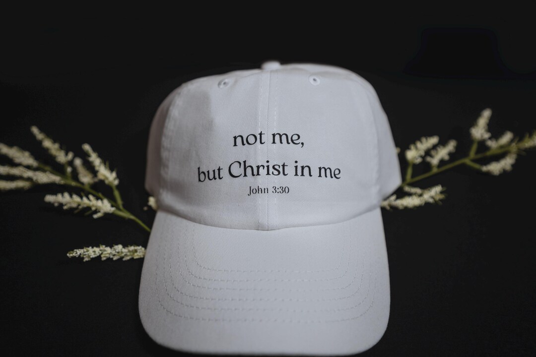 Christ in Me Baseball Cap|bible Verse Cap|jesus Cap|christian Cap ...